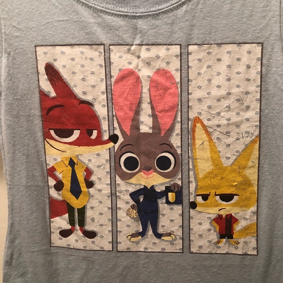 Disney | Shirts & Tops | Zootopia Official Disney Product Tshirt | Poshmark